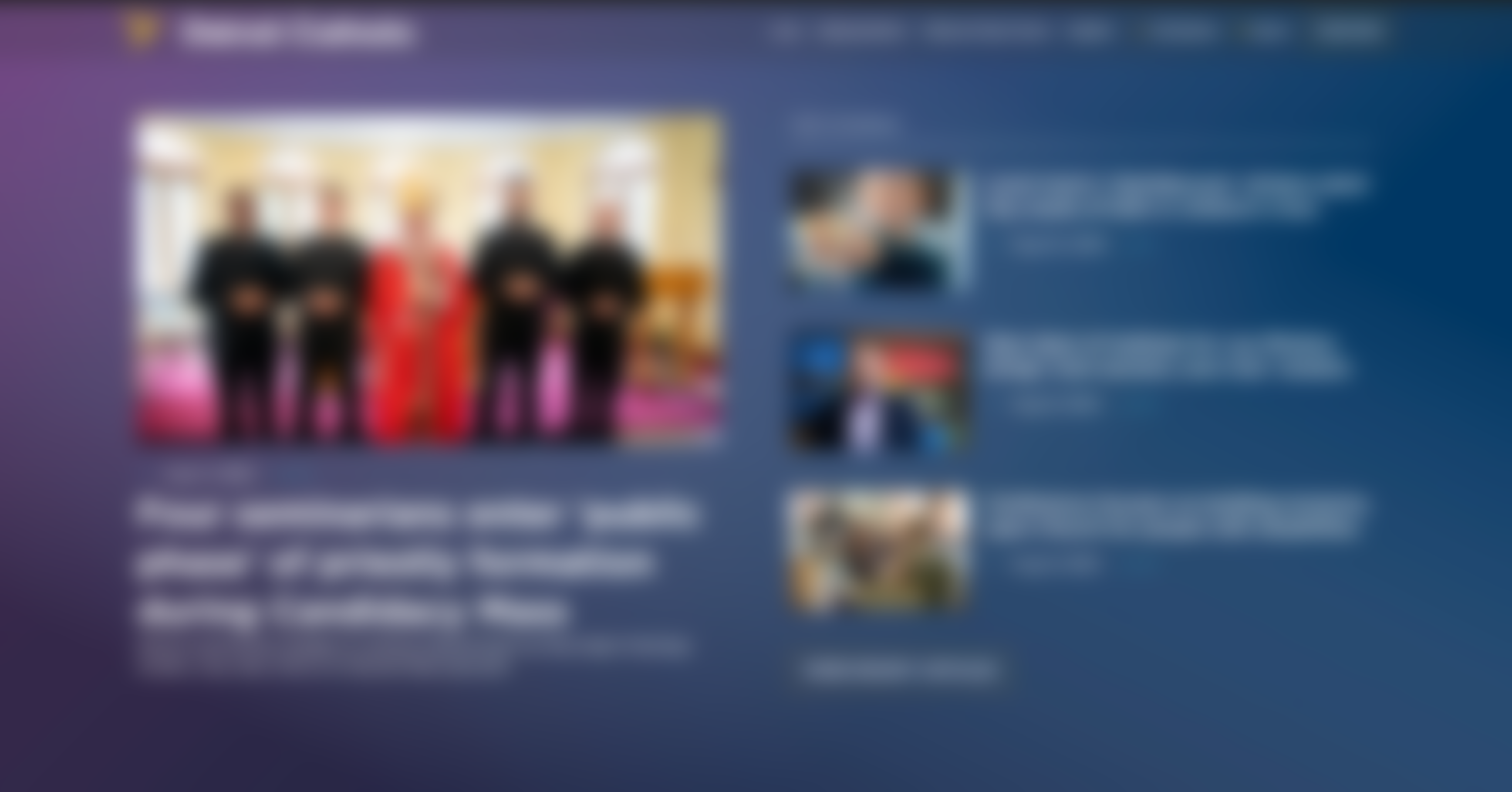 Empowering the cutting edge of Catholic news | Highland